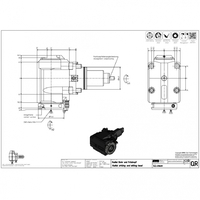 Radiale aangedreven boor- en freeshouder met Varia snelwisselsysteem ...